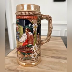 Gerz | Dining | Vintage W Germany Beer Mug Gerz 7 Inch Tavern Scene ...
